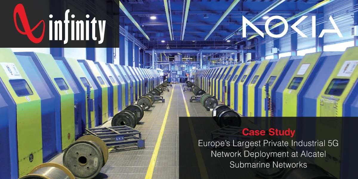 Alcatel Submarine Networks Deploys Private 5G | Infinity News